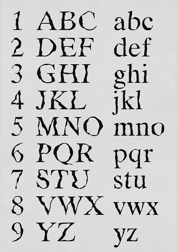 Association du Salopard - Typography